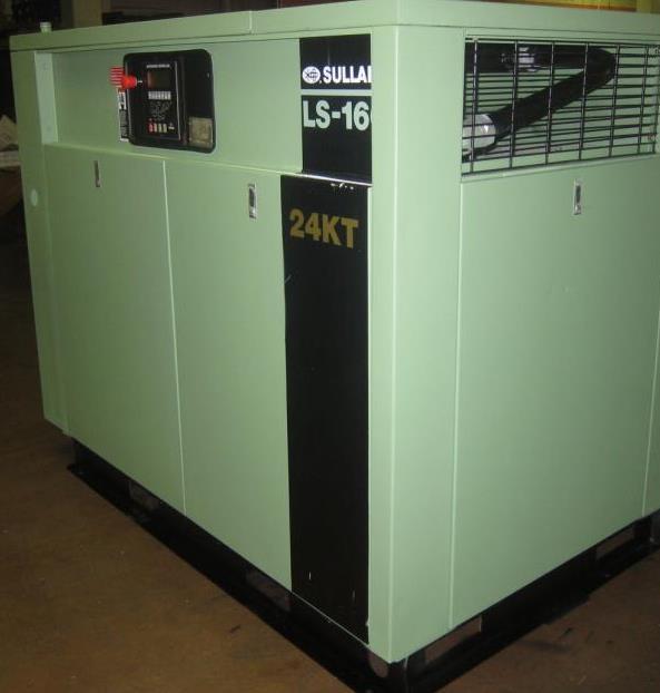 Sullair LS-160 Compressor 75 HP 100 psig